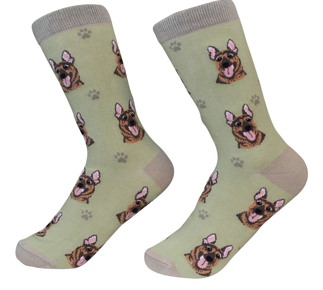 German Shepherd Socks – Premium Quality - Fun Novelty Socks , Perfect ...