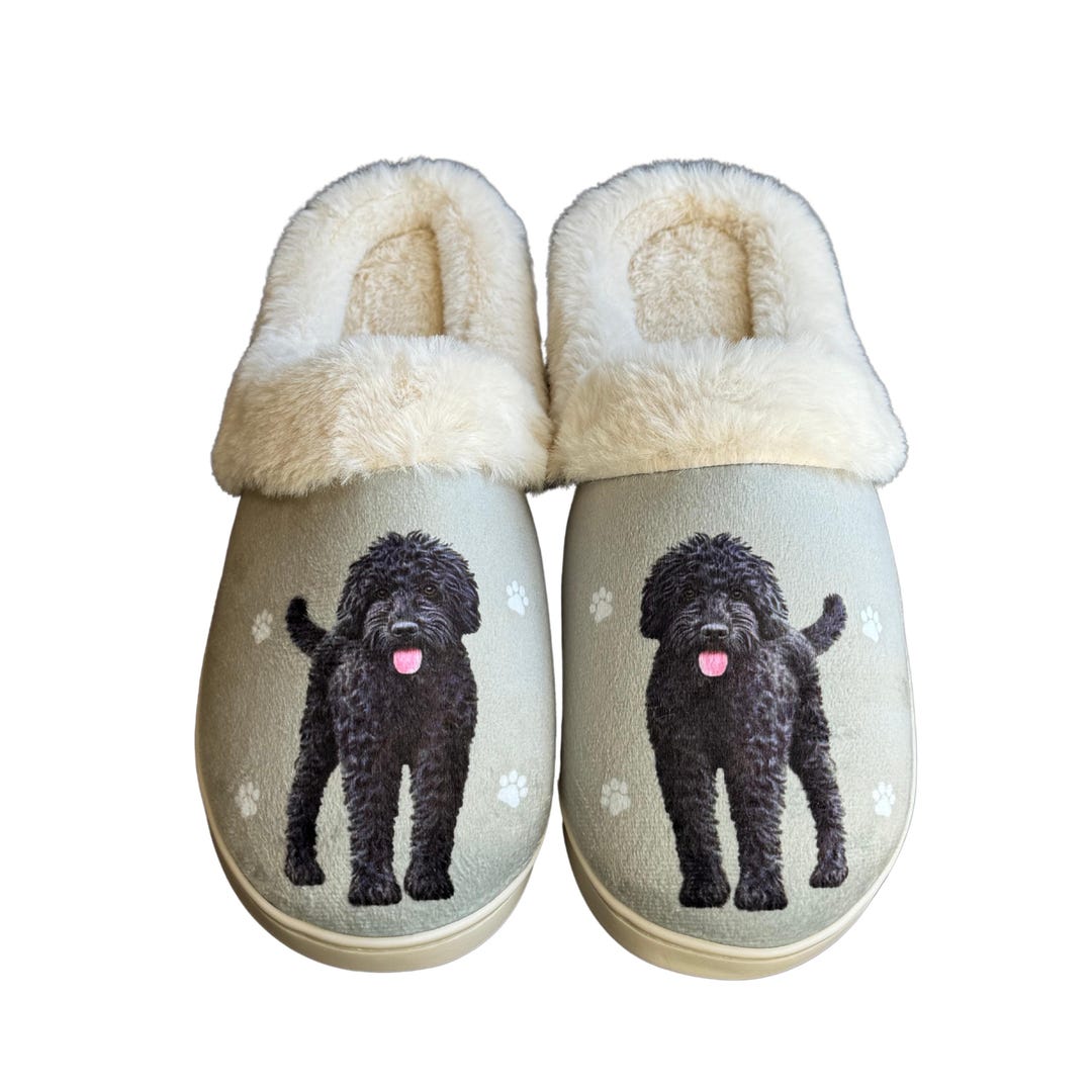Labradoodle Snuggs Slippers - Cozy and Comfy for Pet Lovers - Gift ...