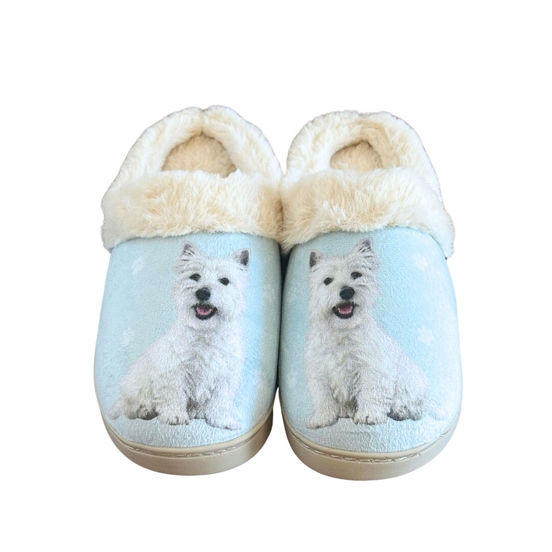 Westie Snuggs Slippers - Cozy and Comfy for Pet Lovers - Gift Ideas for ...