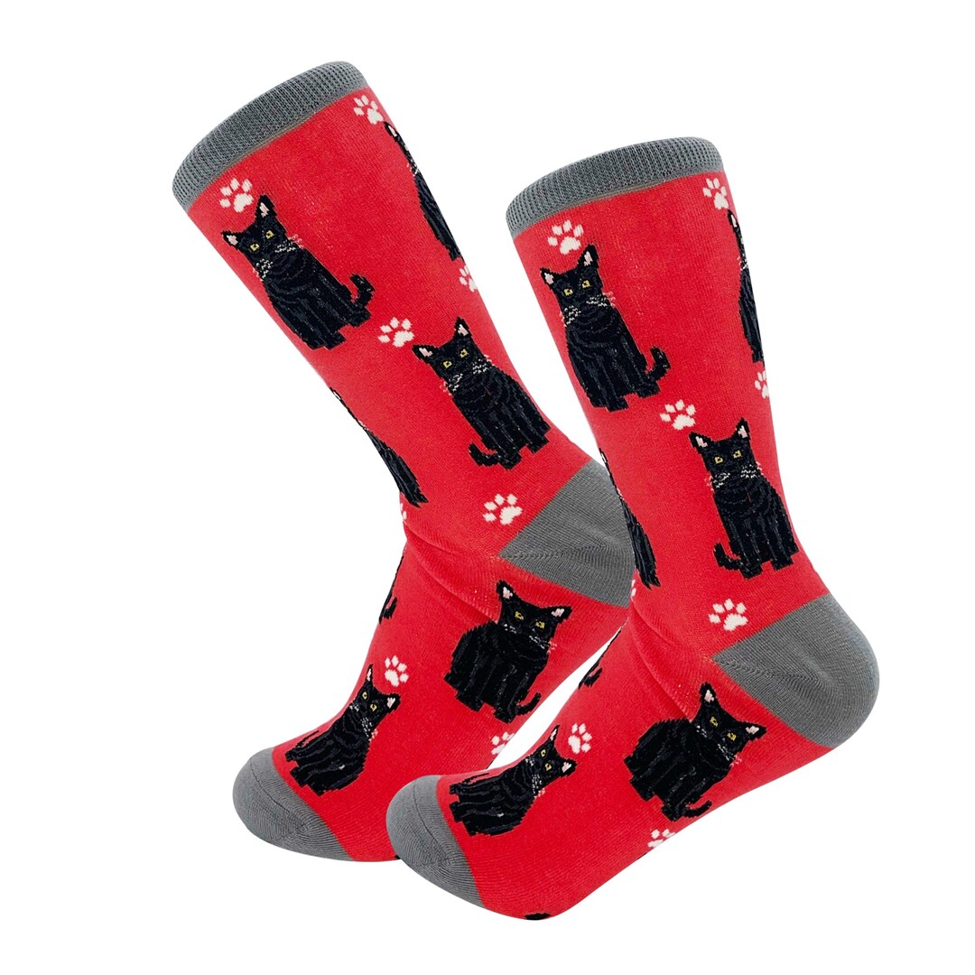 Black Cat Full Body Socks – Premium Quality Comfy Socks, Perfect ...