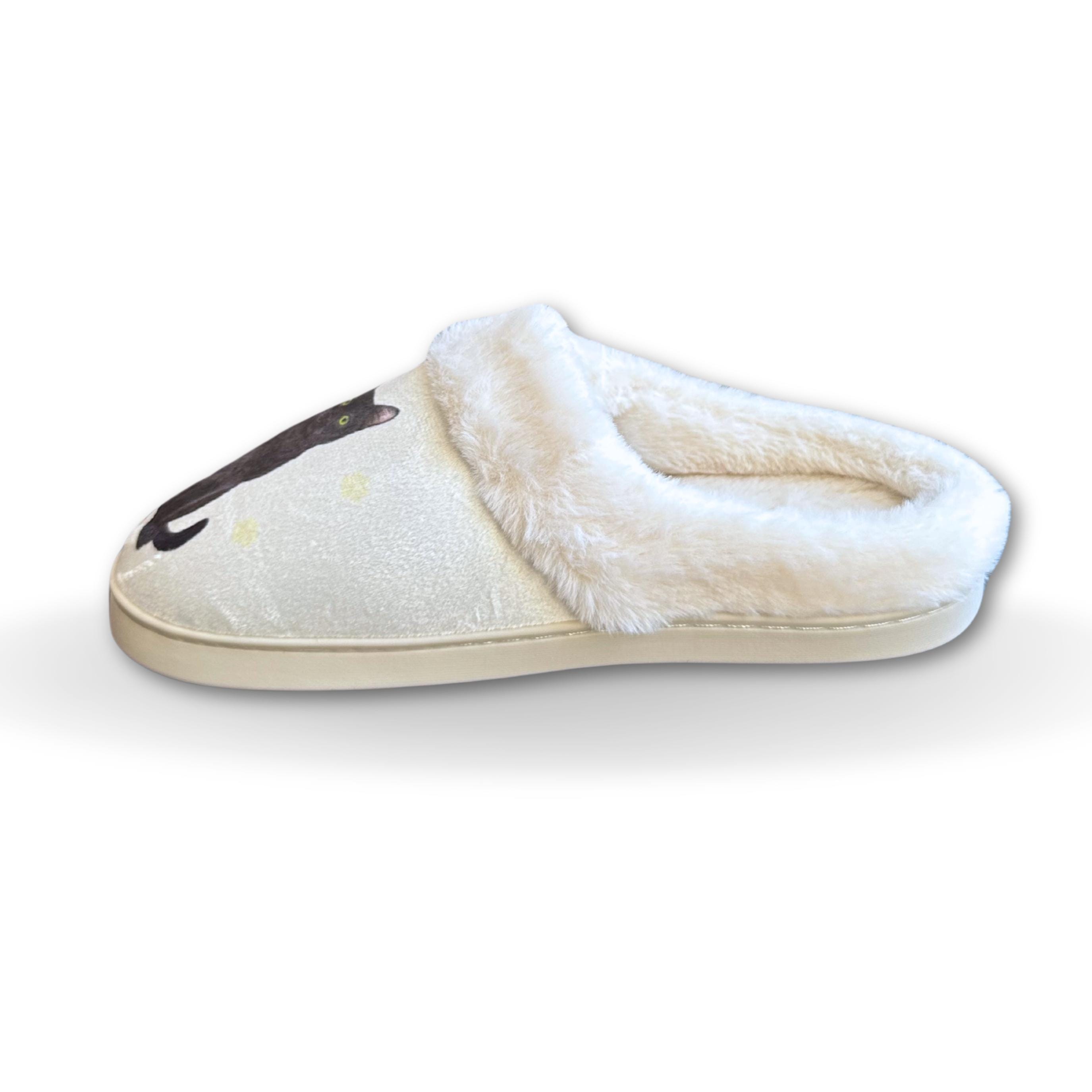 Black Cat Snuggs Slippers - Cozy and Comfy for Pet Lovers - Gift Ideas ...