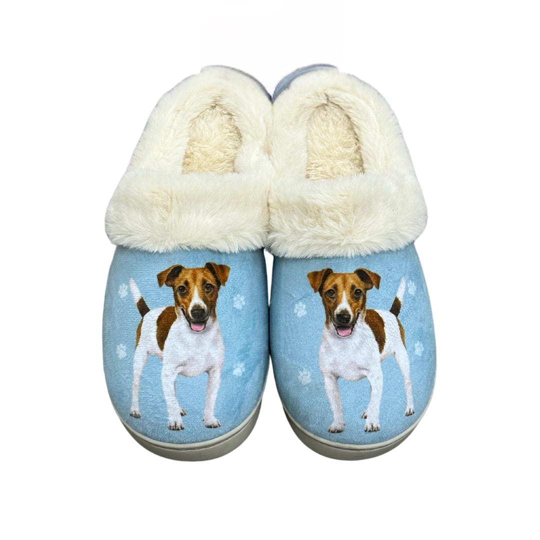 Jack Russel Snuggs Slippers - Cozy and Comfy for Pet Lovers - Gift ...