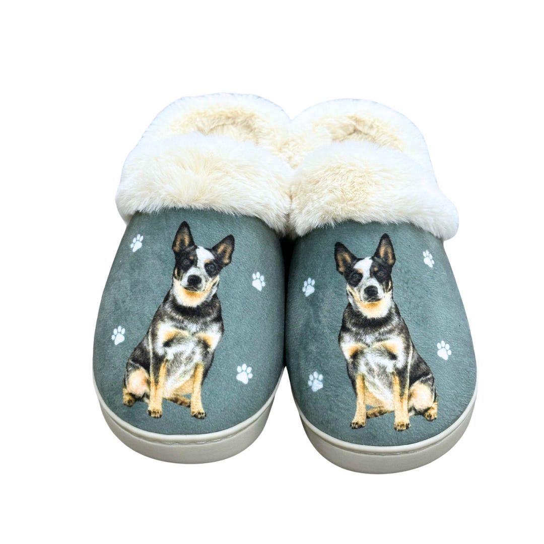 Australian Cattle Dog Snuggs Slippers - Cozy and Comfy for Pet Lovers ...