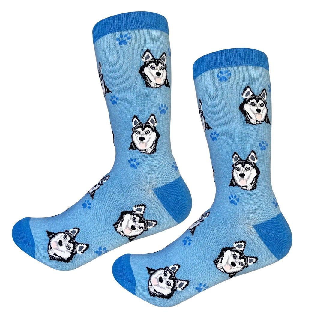 Siberian Husky Socks – Premium Quality Comfy Socks, Perfect Novelty ...