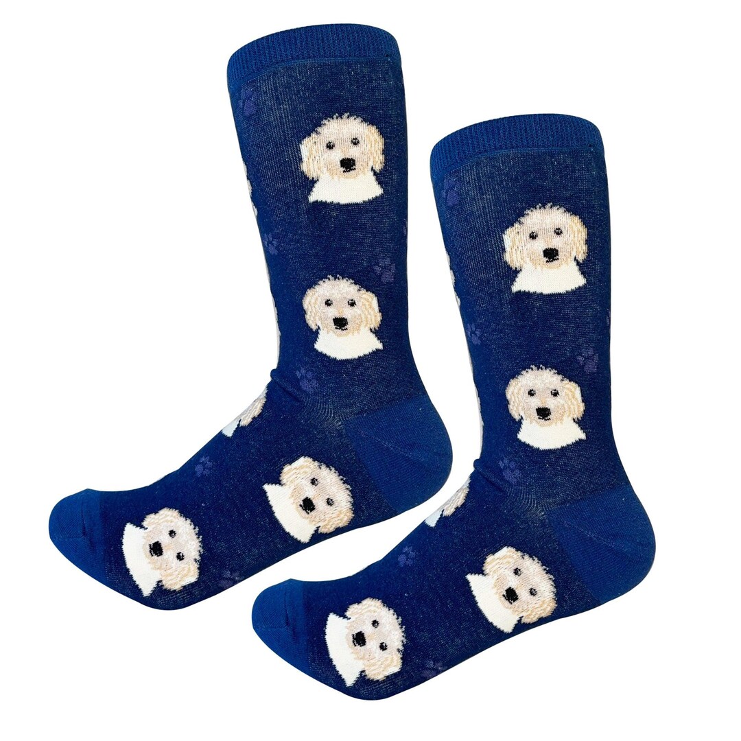 Goldendoodle Socks – Premium Quality Comfy Socks, Perfect Novelty Gift ...