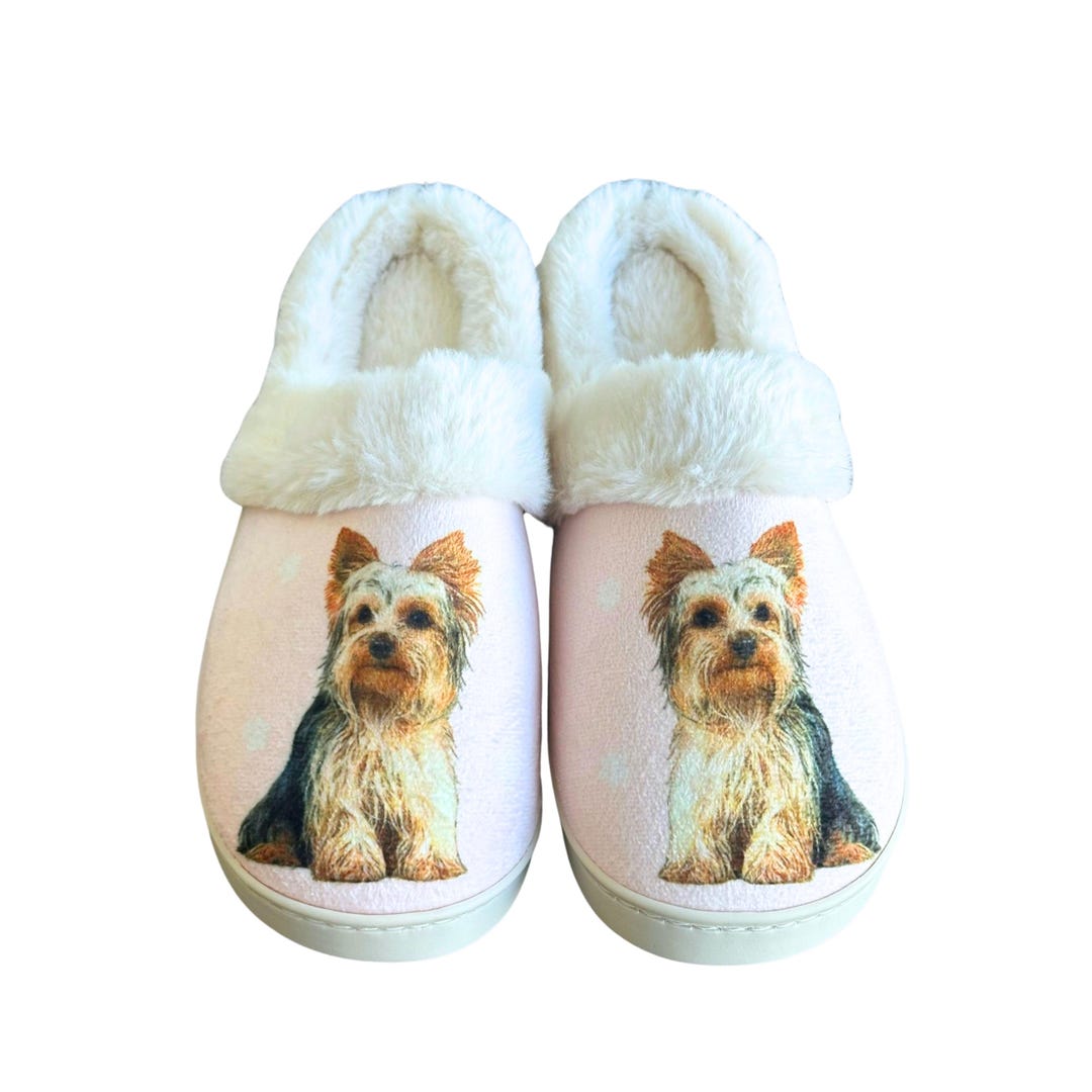 Yorkie Snuggs Slippers - Cozy and Comfy for Pet Lovers - Gift Ideas for ...