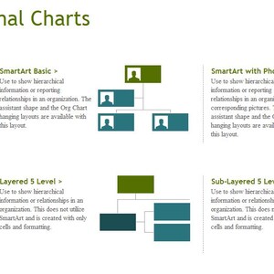 Organizational Chart Template Excel Org Chart Organizational Chart ...