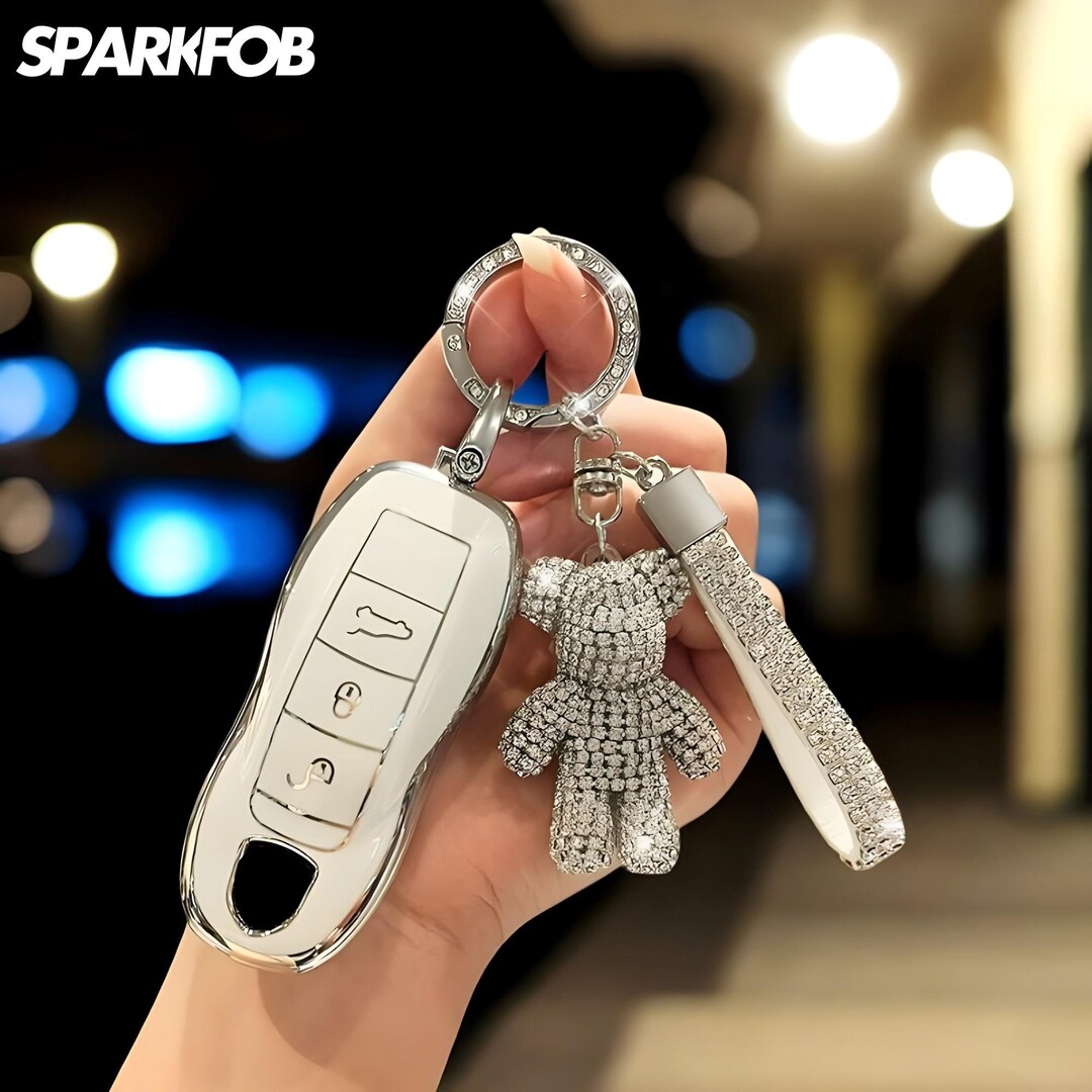 Key Cover for Porsche, Key Fob Case, Car Key Fob, Key Holder, Car ...