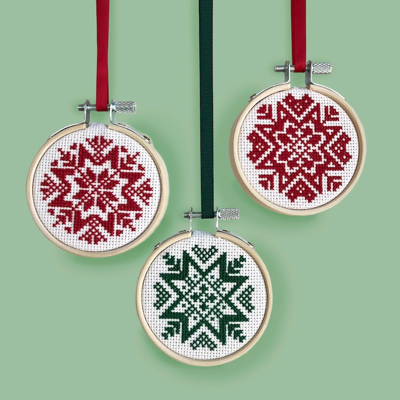 Small Stars Cross Stitch - Etsy