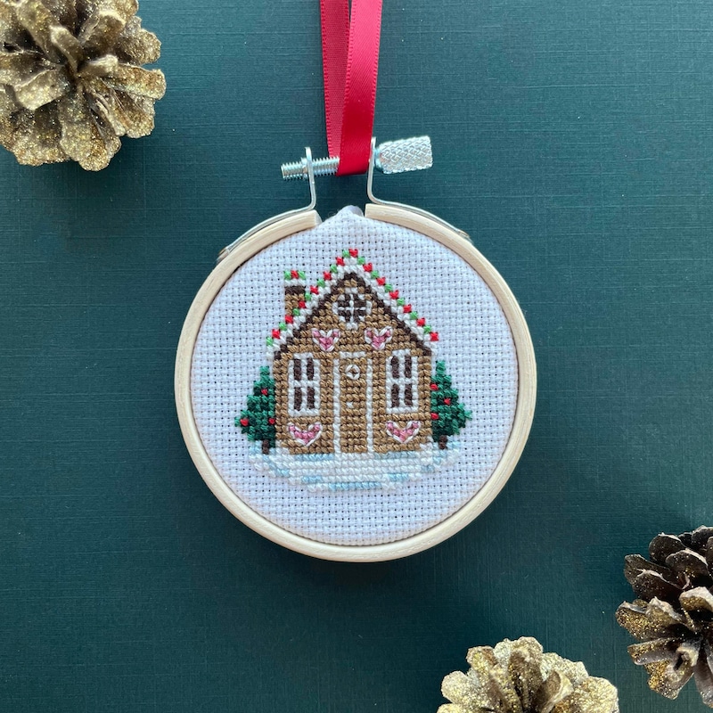 Gingerbread Cross Stitch Pattern - Etsy