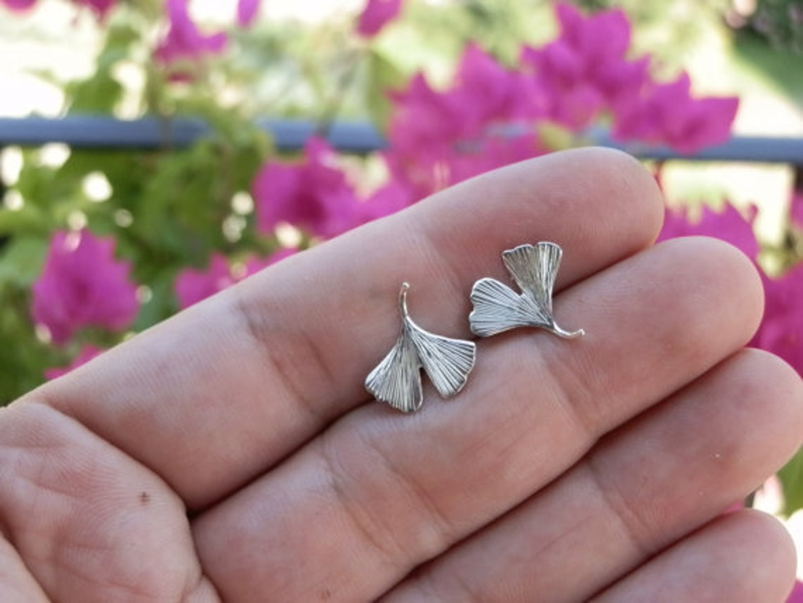 GINKGO jewelry set consisting of necklace and earrings | Etsy