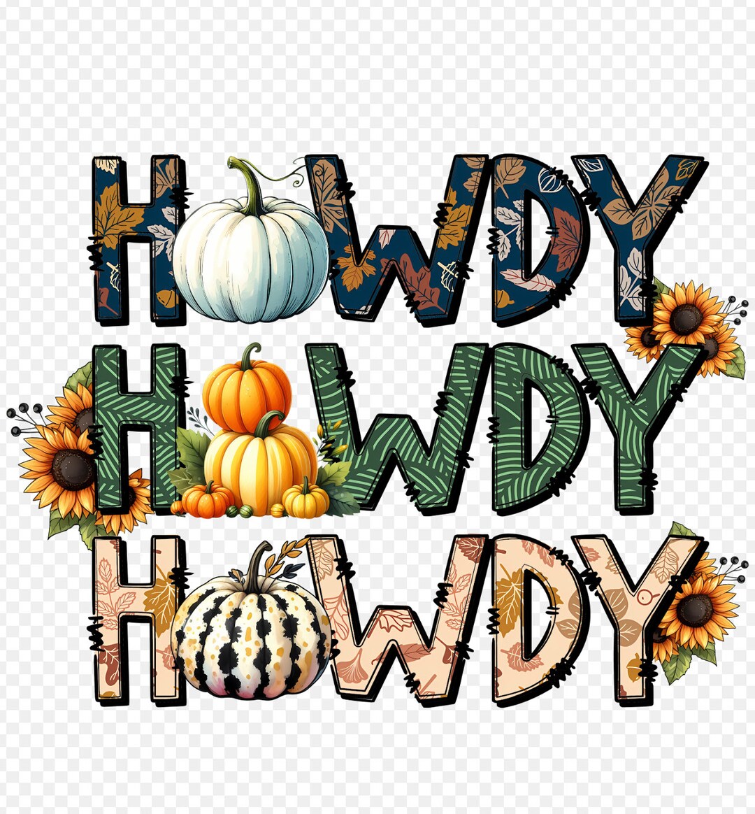 Howdy Shirt Svg Howdy Png Nashville Shirt PNG Midwest SVG Western ...