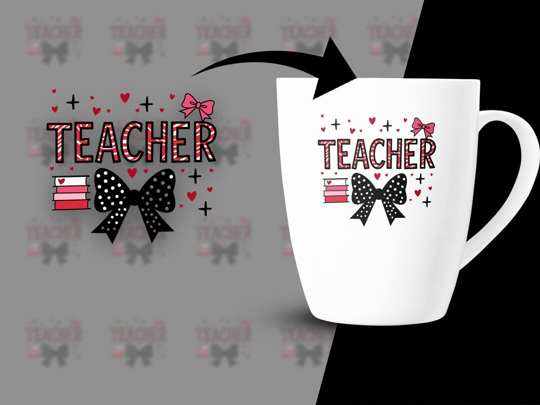 Teacher Digital Art Print Clipart PNG Download, Back to School Teacher ...