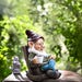 Rocking Chair Coffee Gnome, Gnome Drinking Coffee, Funny Garden Gnome ...