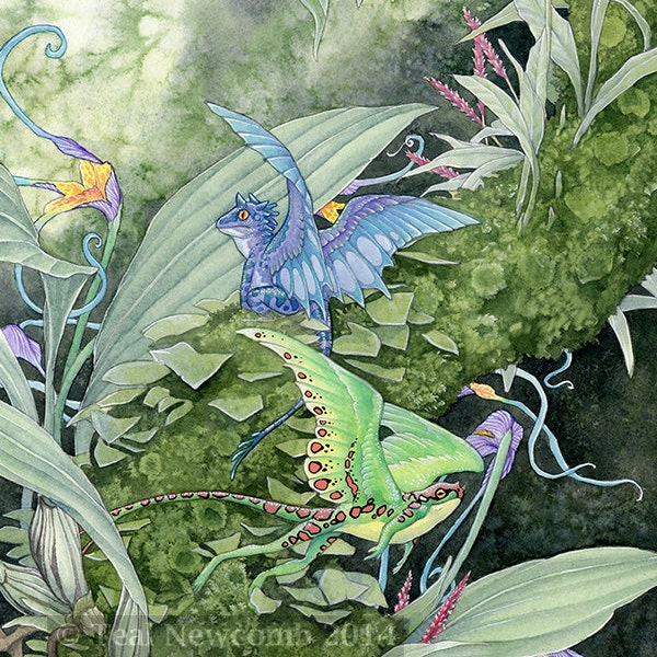 Fantasy Flower Art - Etsy