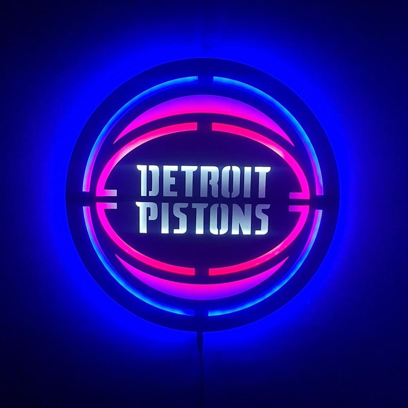 Pistons Basketball - Etsy