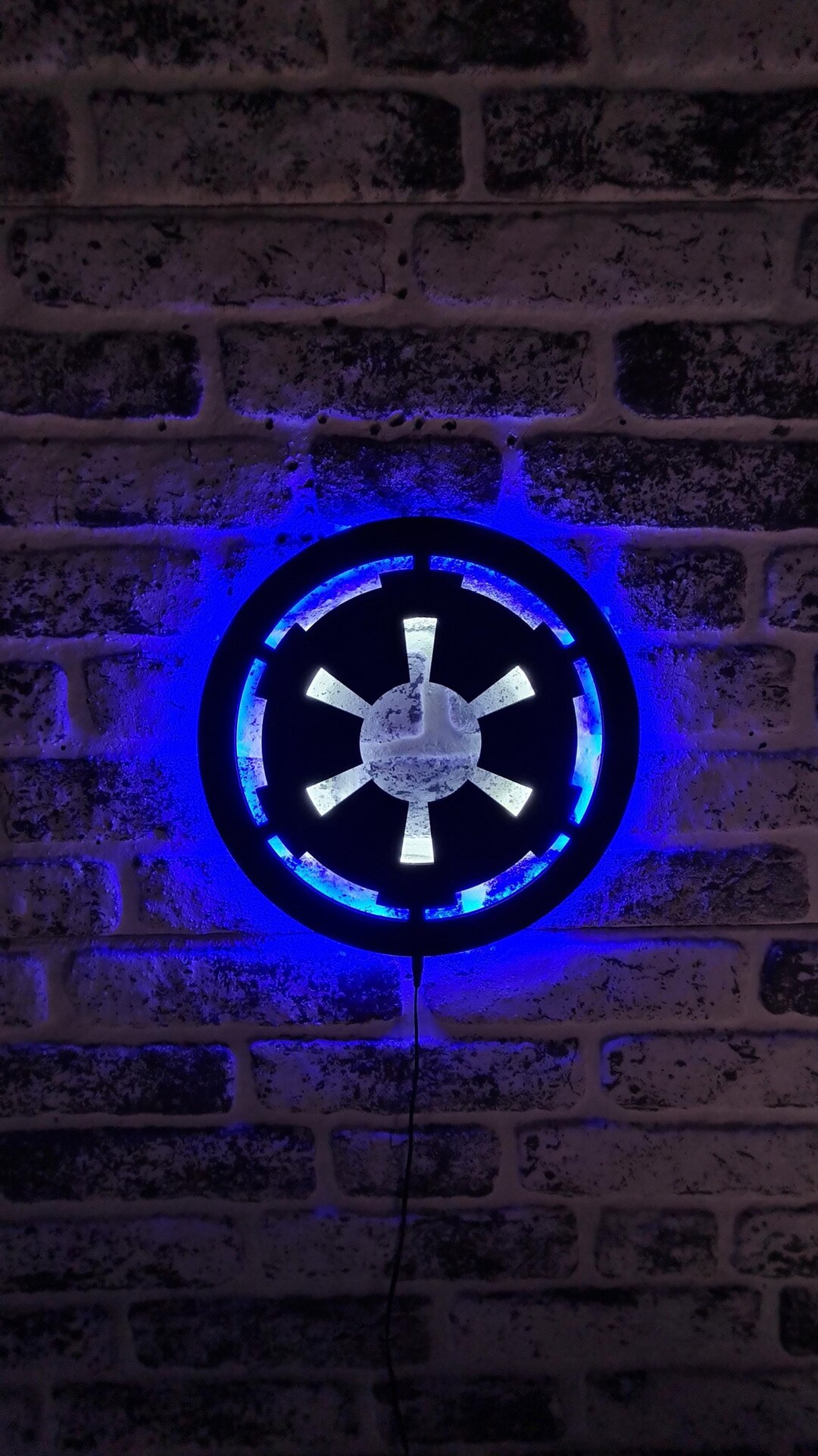 Galactic Empire Led Sign, Galactic Empire Illuminated Wall Decor, Star ...