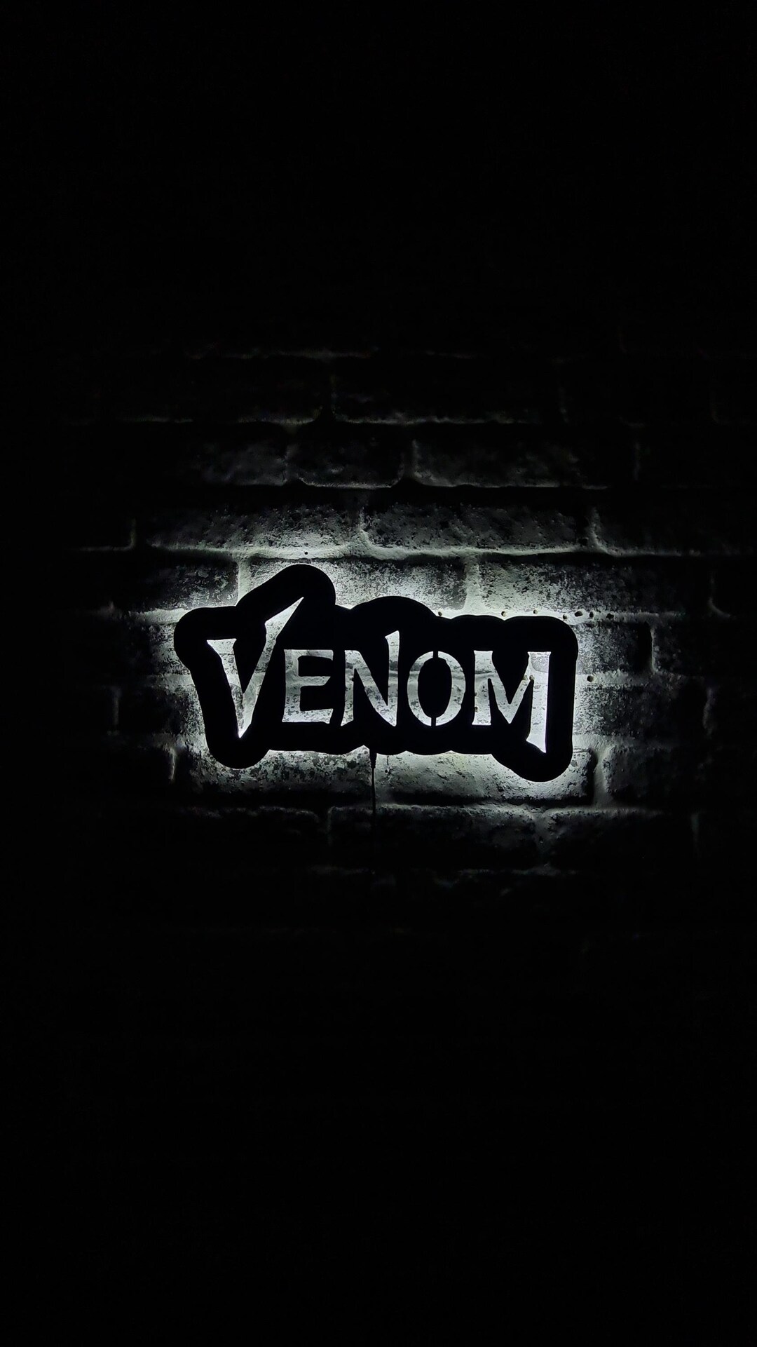 Venom Led Neon Sign, Marvel Hero Wall Sign, Venom Fans Illuminated Home ...