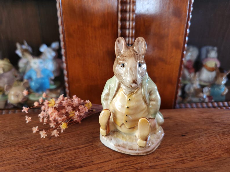 Samuel Whiskers – Beatrix Potter Beswick Figurine – Vintage 1960s Bp2a ...