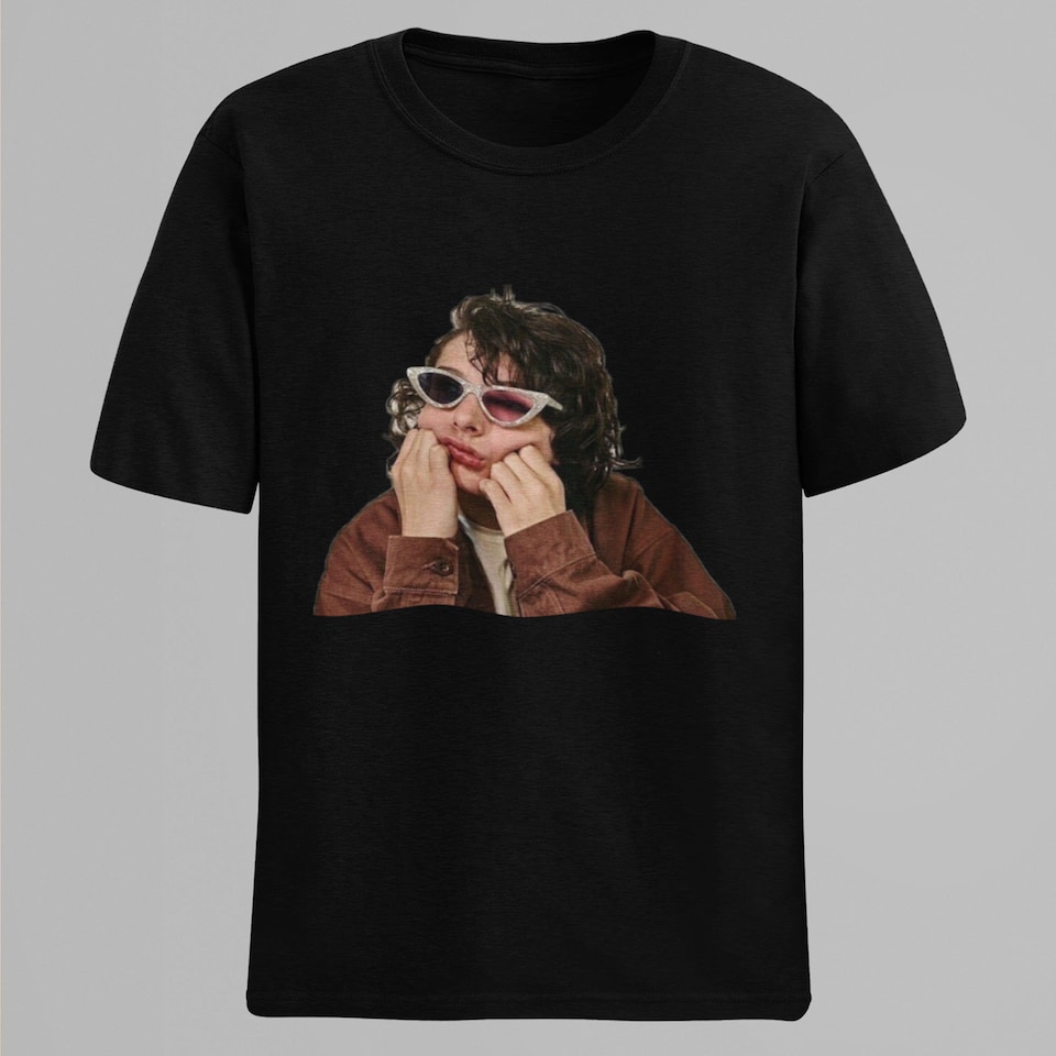 Vintage Finn Wolfhard T-Shirt Designed & Sold By Chris Turner