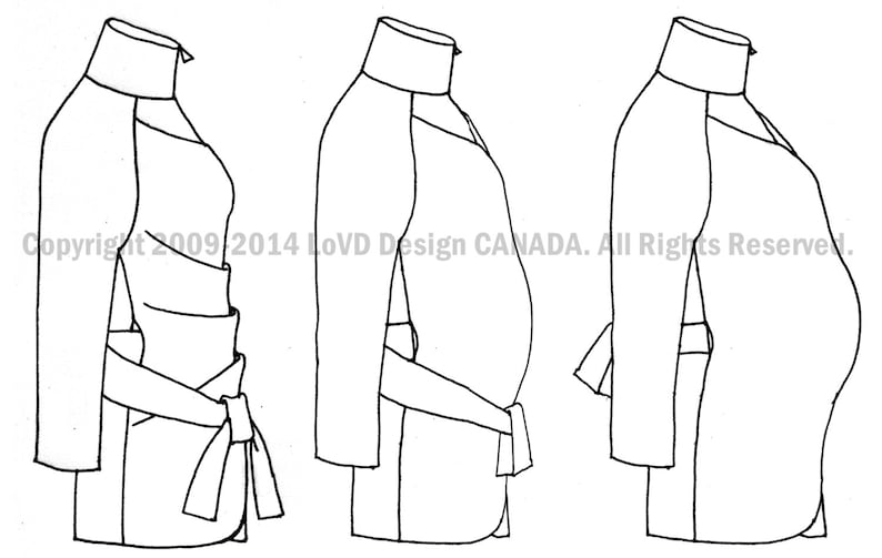 Maternity Jacket, Maternity Clothes, Maternity, SLIM FIT, Babywearing ...