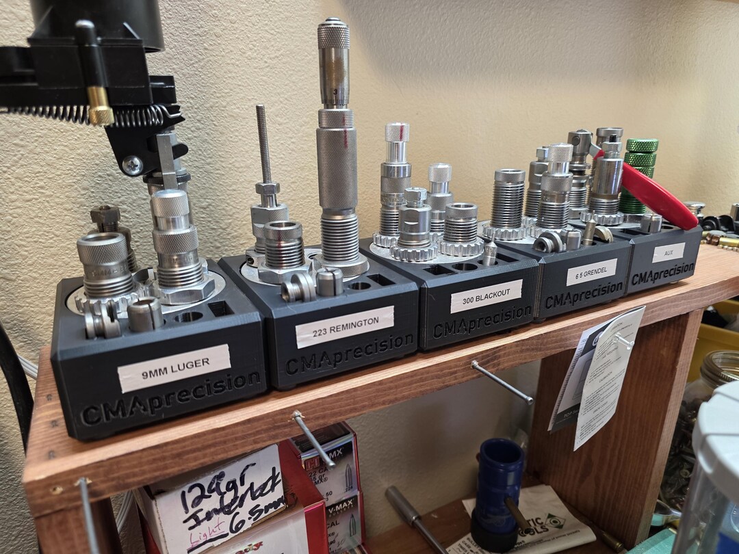 Reloading Die Turret Caddy - Newest Version!! - Etsy