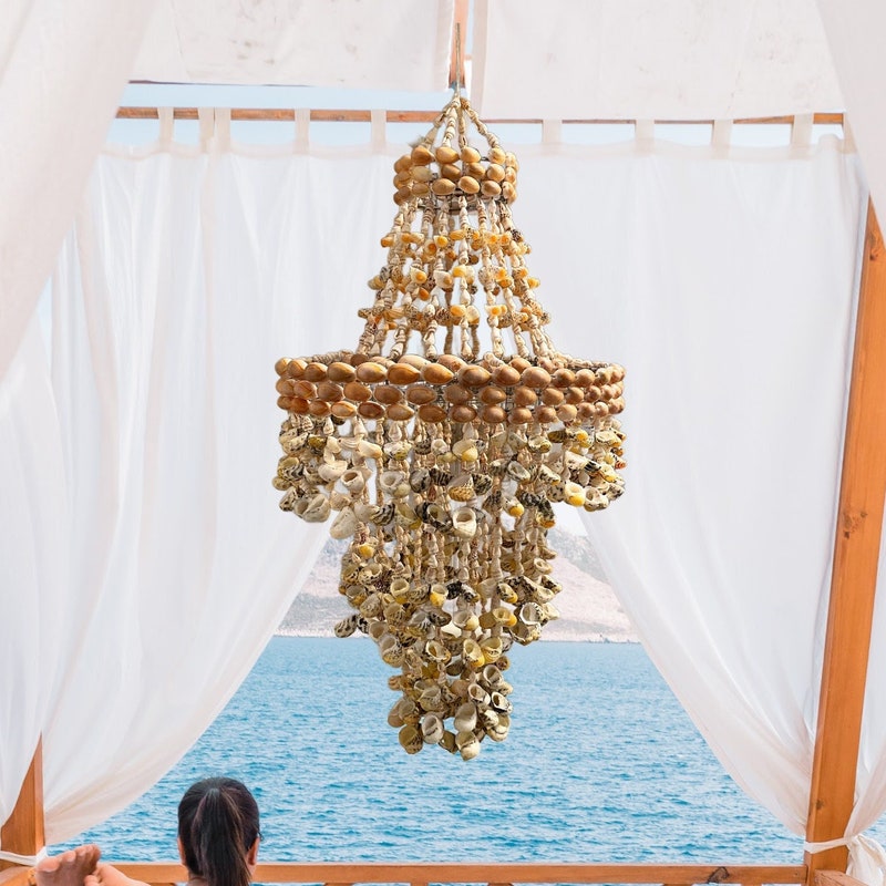 Shell Chandelier - Etsy