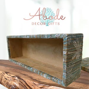 Coastal Decor Display and Storage Box for Coastal and Nautical Decor ...
