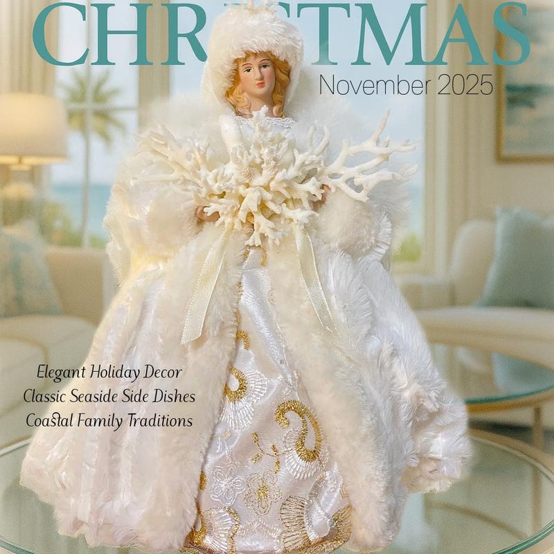 Coral Christmas Tree Star - Etsy