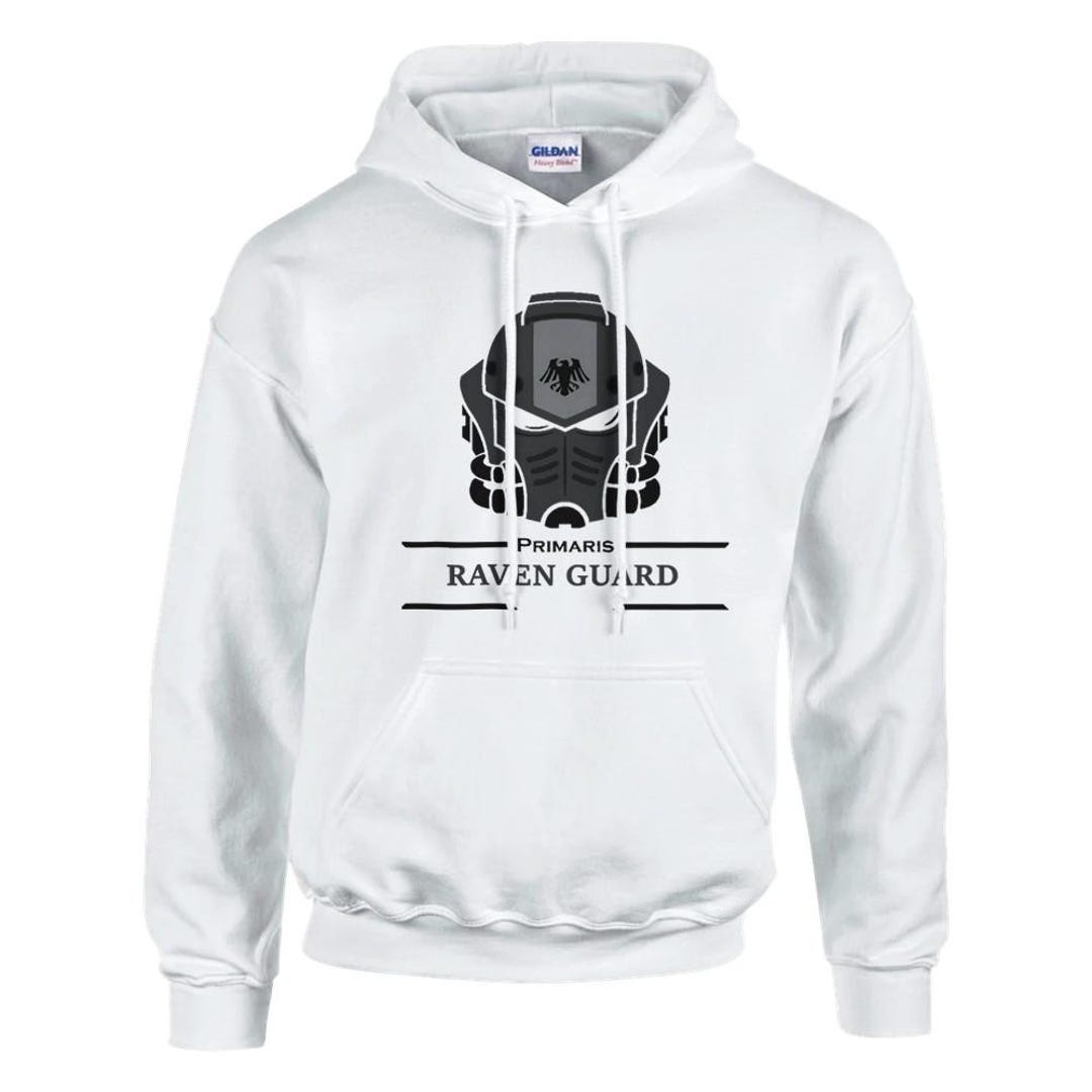 Warhammer 40k Raven Guard Helmet Pullover Hoodie Organic Cotton Unisex ...