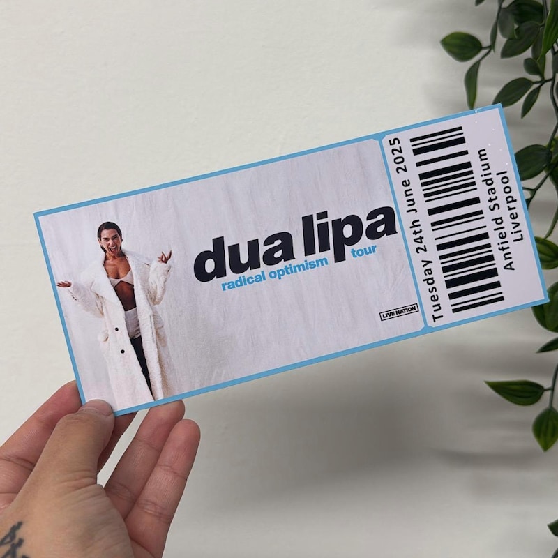 Dua Lipa Tour Merch Radical Optimism - Etsy UK
