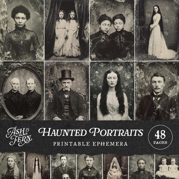 Ghost Photo Antique - Etsy UK