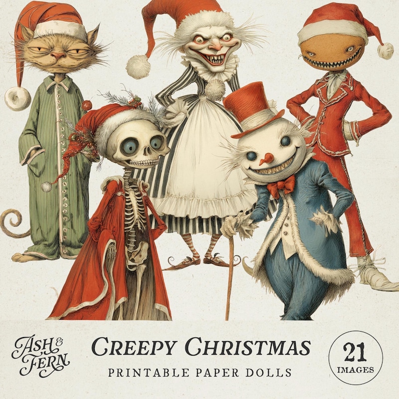 Skeleton Paper Doll - Etsy