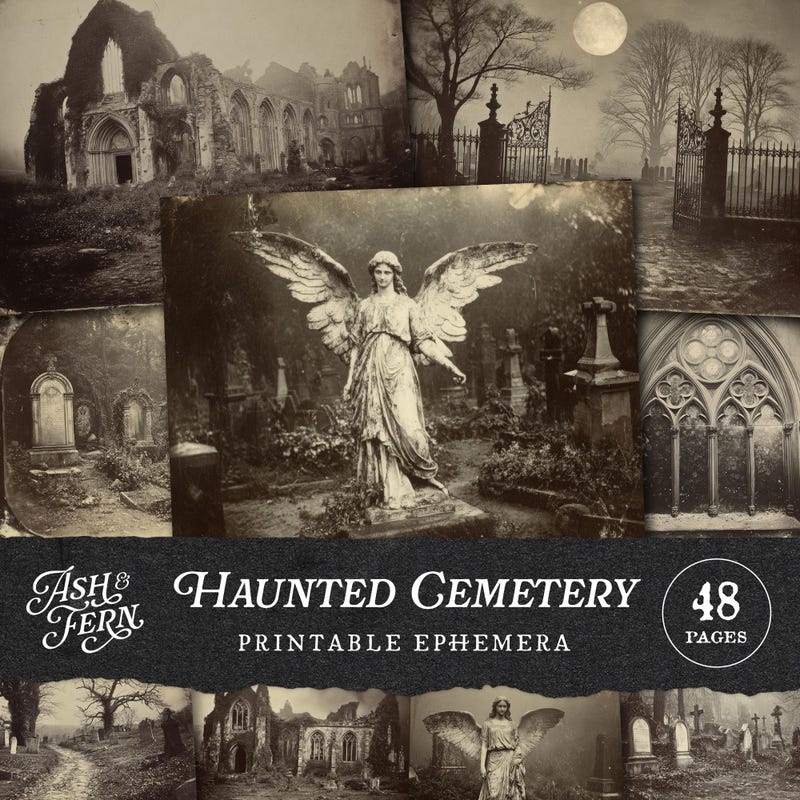 Cemetery Photos Vintage - Etsy