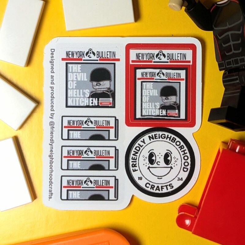 Daredevil Stickers - Etsy