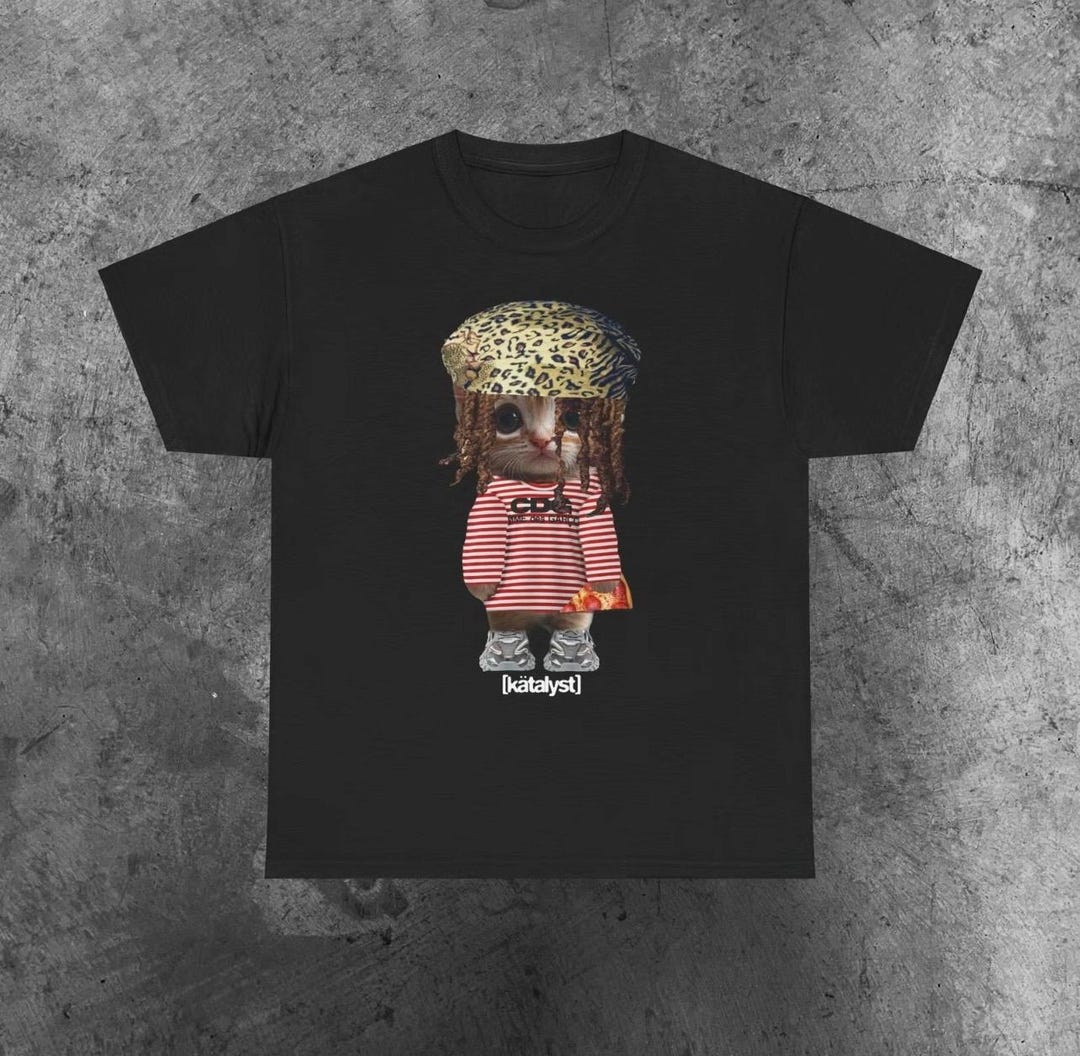 CHE Kitty Tshirt, Katalyst Merch, Che Ken Karson Merch, Tshirt Kitty ...