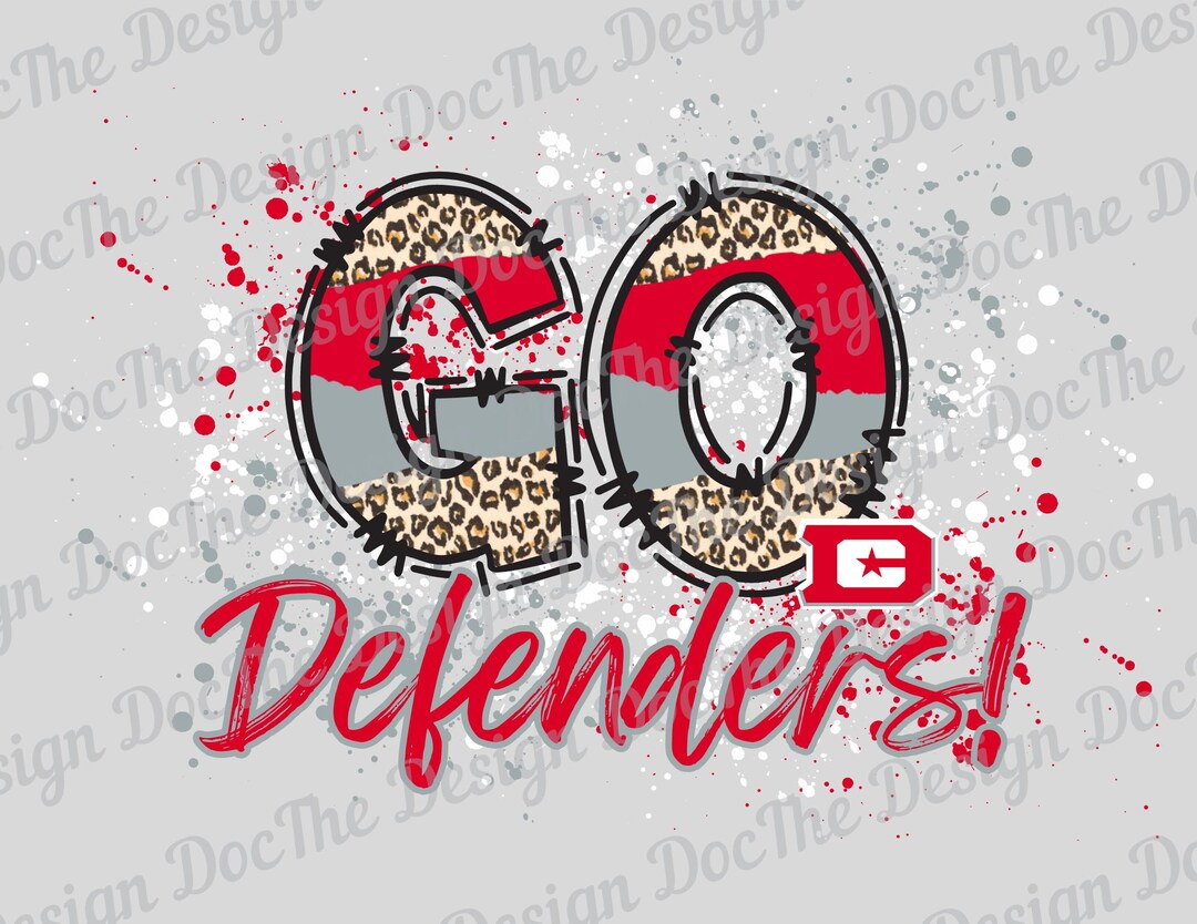 DC Defenders Football 2 PNG Designs - Etsy