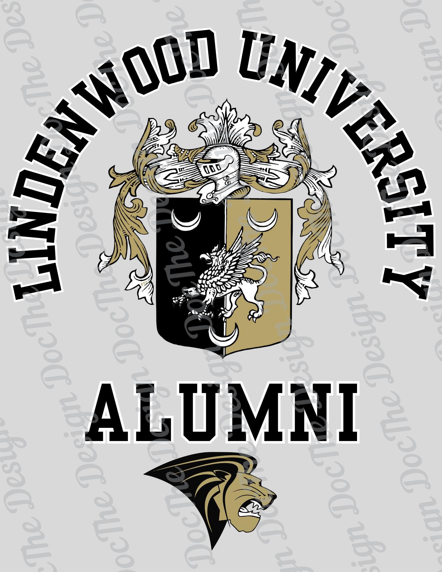 Lindenwood University Alumni Design Png - Etsy