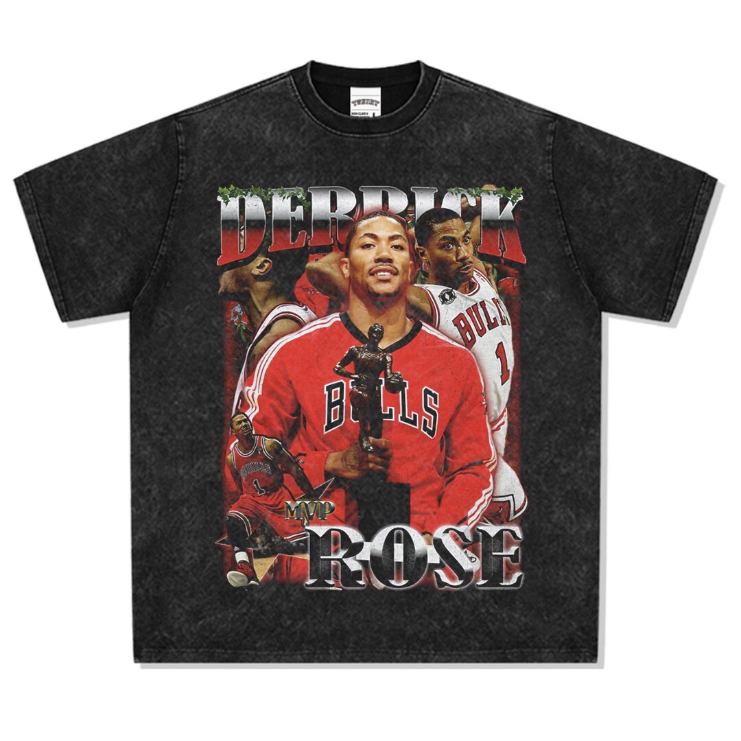 Derrick Rose Vintage T-shirt - Etsy