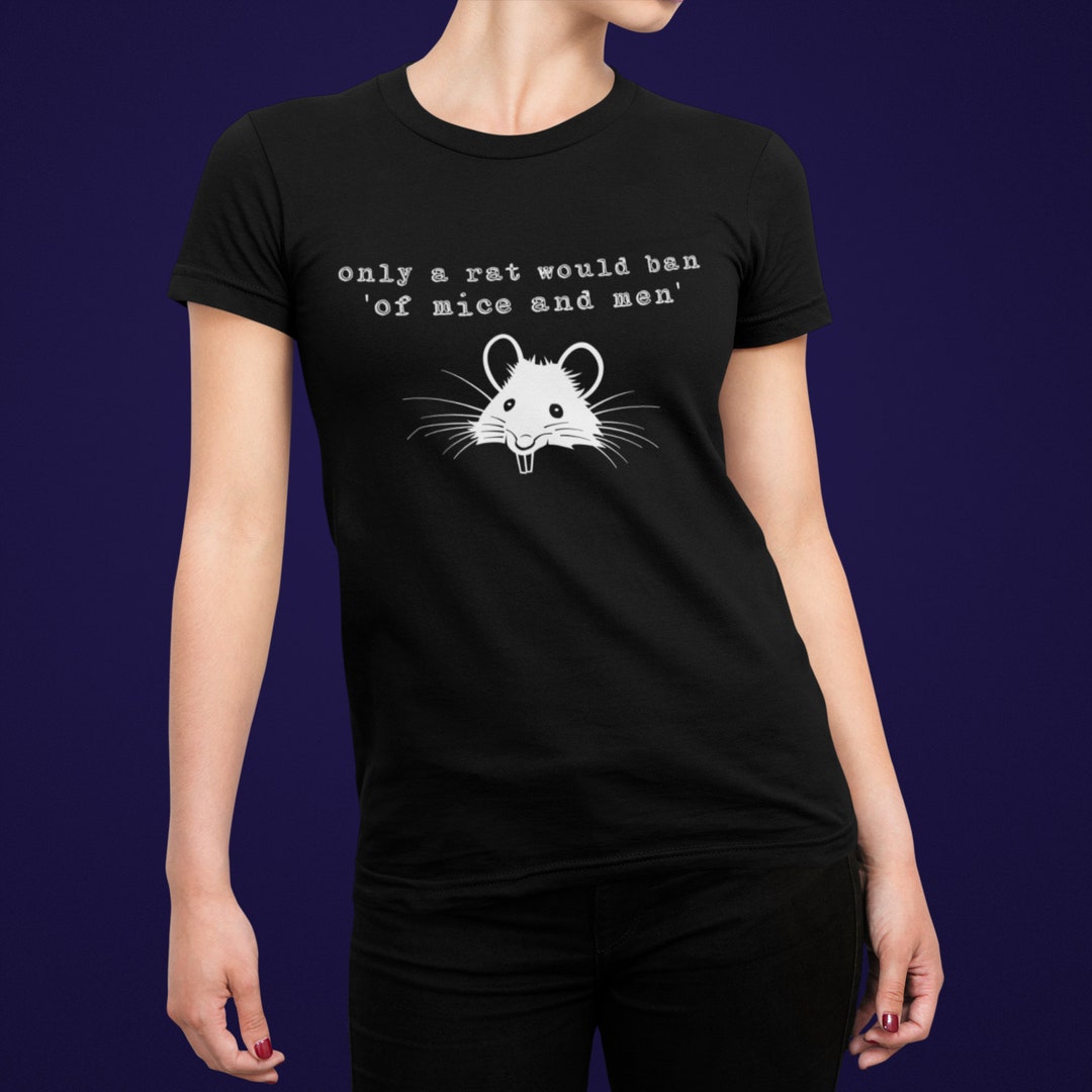 Banned Books of Mice and Men Women's Softstyle Tee - Etsy