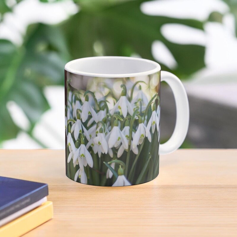 Snowdrop Tea Mugs - Etsy UK