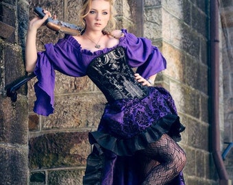 Cream Cotton Chemise, Steampunk, Victorian, Renaissance, Medieval ...