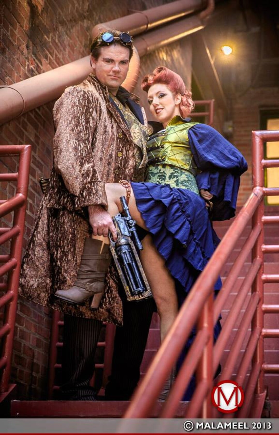 Navy Cotton Chemise, Steampunk, Victorian, Renaissance, Medieval ...