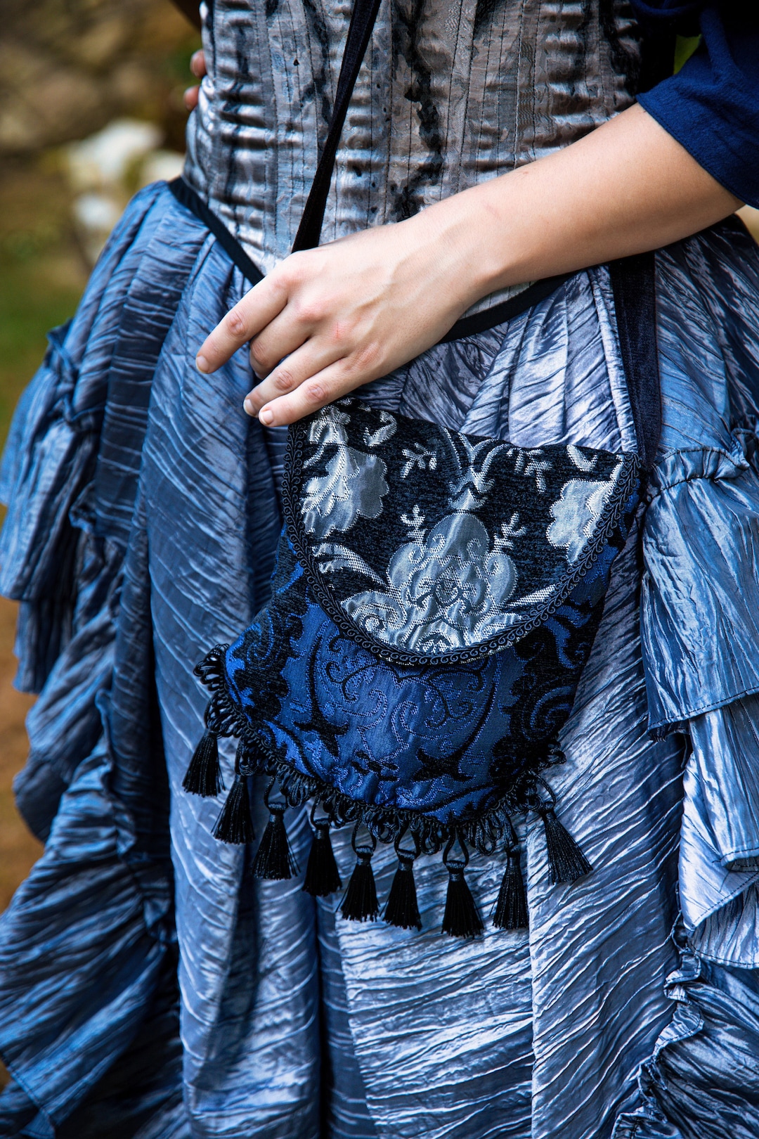 Tapestry Purse, Renaissance, Victorian, Ren Faire, Cosplay, Brocade ...