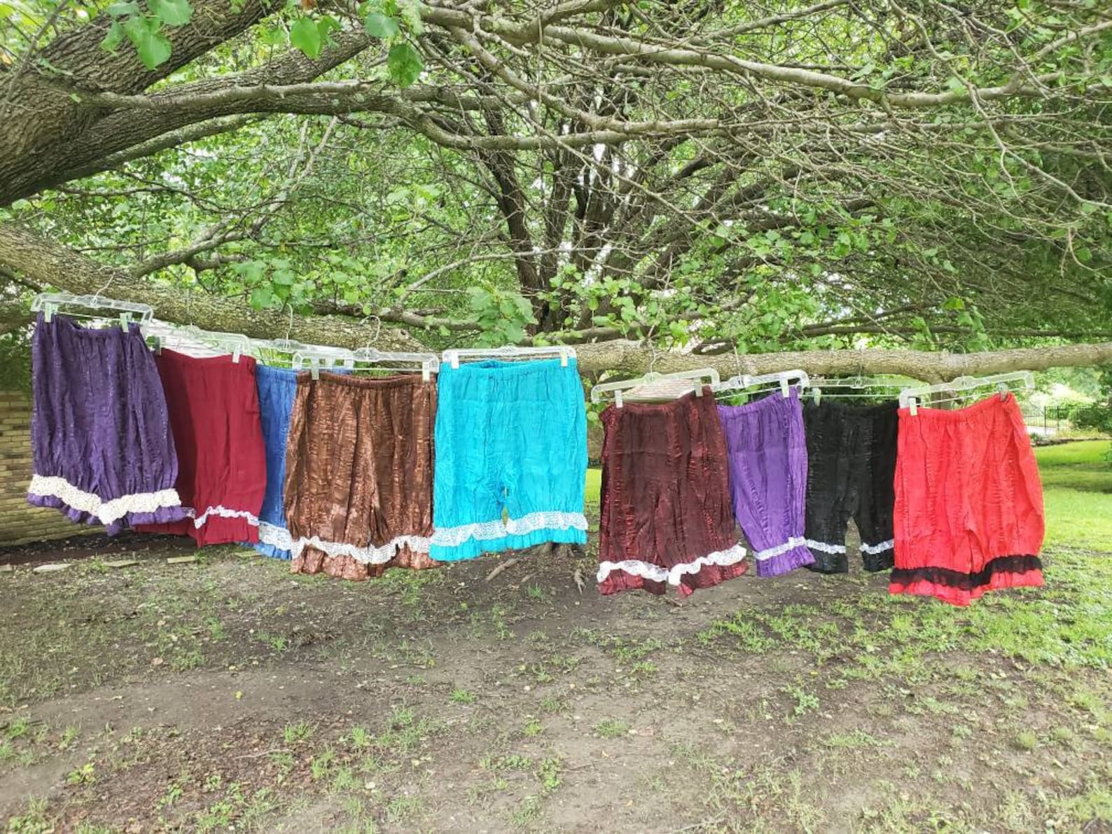Fancy Bloomers With Lace, Steampunk, Victorian, Western, Wild West ...
