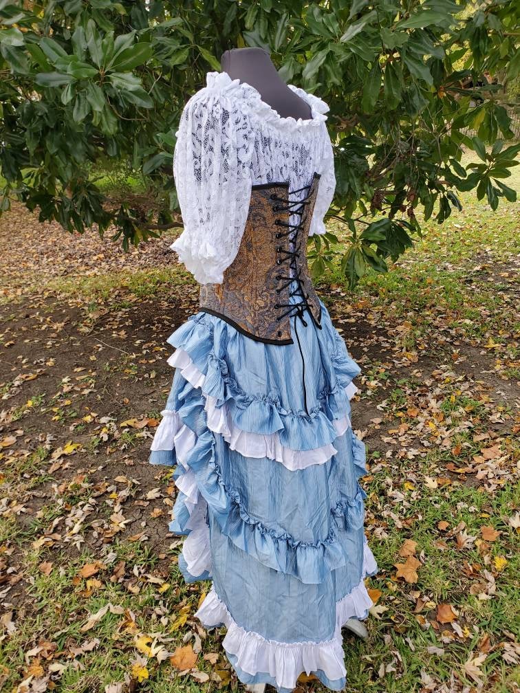 Victorian Wild West Dress - Etsy