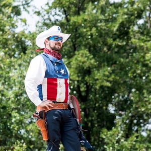 Colonial Captain America Vest, Superhero, Cosplay, Steampunk Super Hero ...