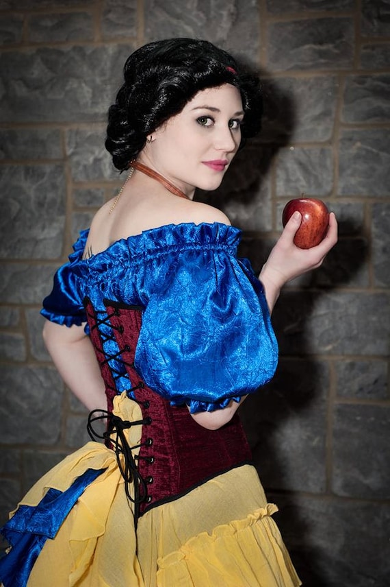 Red Velvet Corset — Silver Leaf Costumes | Handmade Designer Costumes