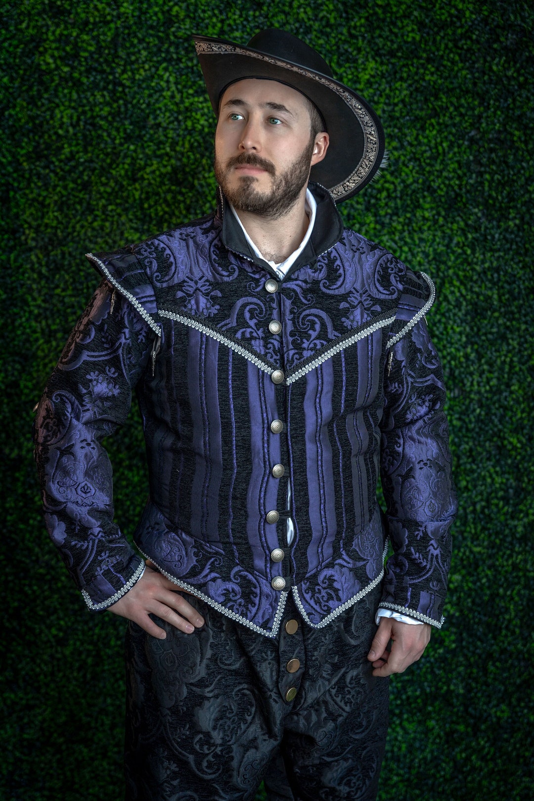 Doublet Renaissance Doublet, Doublet With Trim, Medieval, Tudor, Elizabethan Costumes, Festival ...