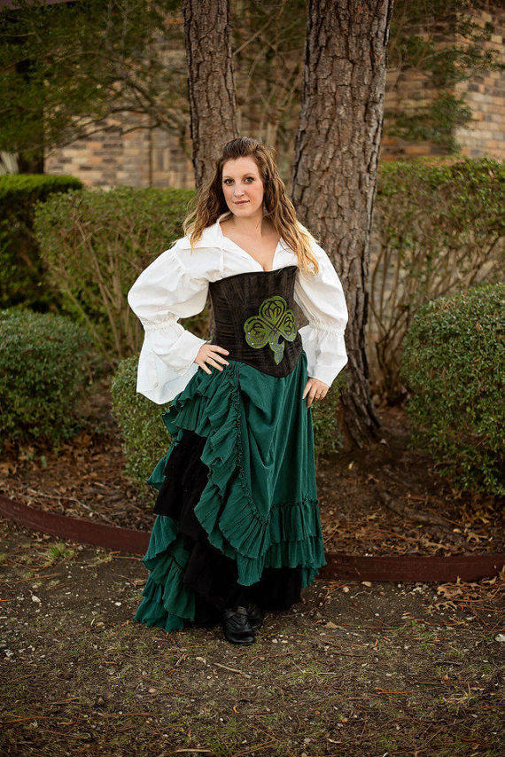 Choose Your Color Highland Cotton Chemise, Scottish, Celtic, Irish ...